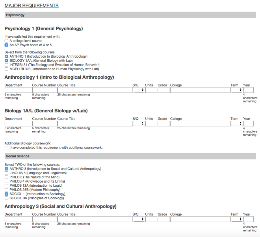 UC Berkeley Additional Forms for Transfer Applicants | CA College Transfer